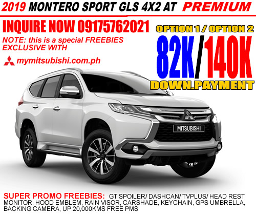 Montero Sport Premium Colors